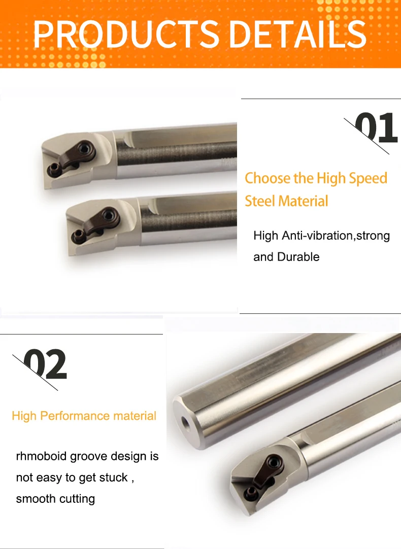 H-mtunb Boring Bar Turning Tools Hss Lathe Cutting Tools Lathe Turning ...