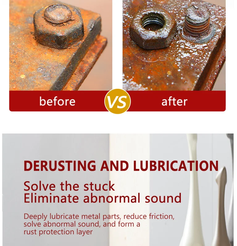 All Purpose Industrial Aerosol Spray Lubricants Anti Rust Lubricant ...
