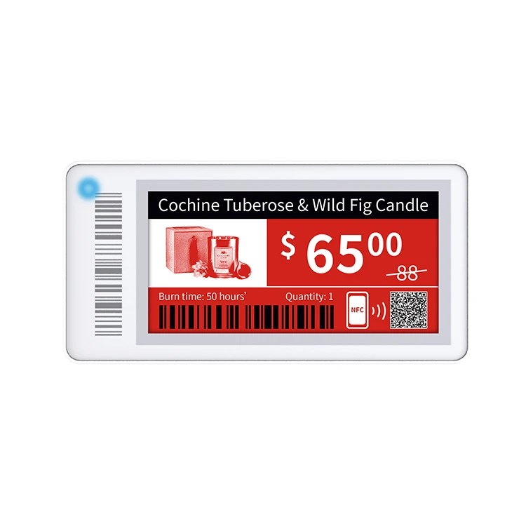 Digital Price Tag E-ink Display Paper 2.9 Minew Esl Demo Supermarket ...