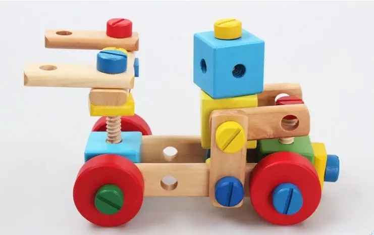 Alibaba.com: Hot New Child Educational Funny DIY Assembly Puzzle Wooden ...