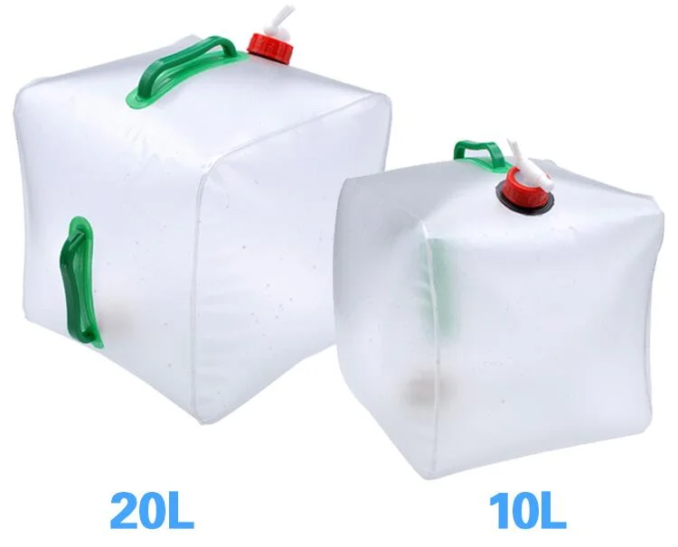 New 20l Water Storage Bag Car Container Camping Gear Pvc Outdoor ...
