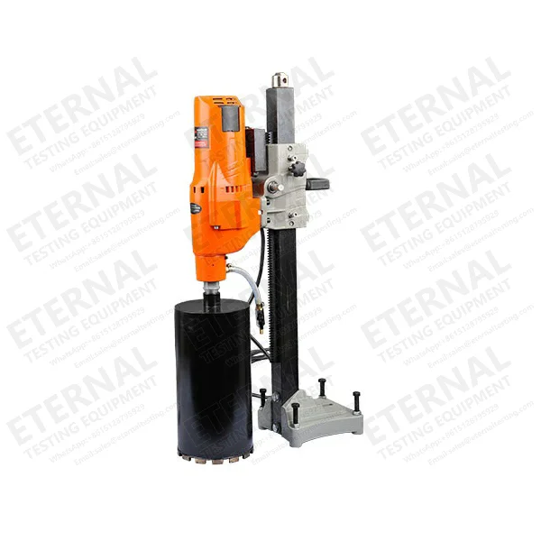 Hand-held Vertical Diamond Core Drill Machine Engineering Concrete Air ...