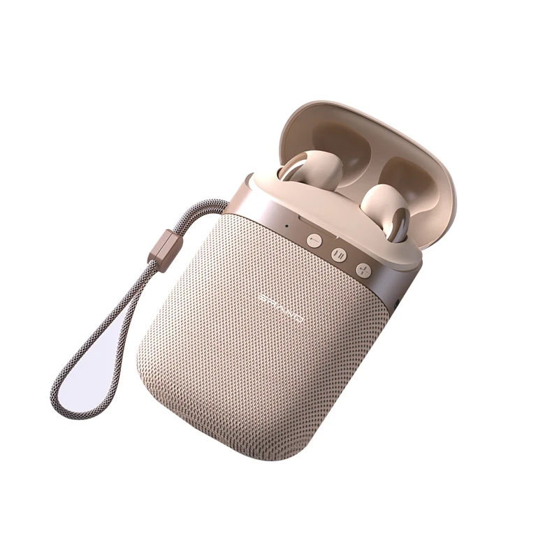 Mini 2 In 1 Earbuds Design Outdoor Earbuds Speaker Smart Intelligent ...