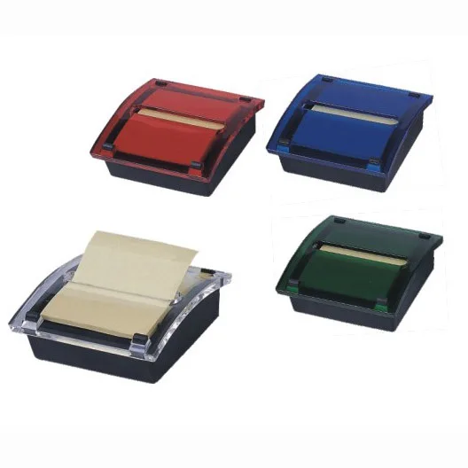 Custom Logo Plastic Sticky Note Memo Notepad Dispenser - Buy Custom ...