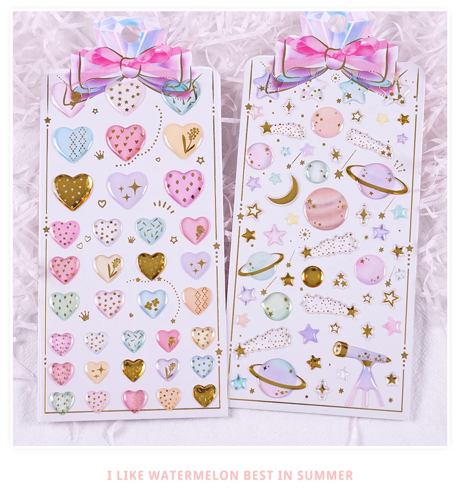 Quicksand Yoyo Handbook Stickers - Fun Cartoon Decoratives