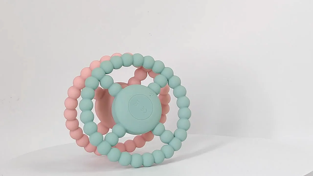 Wholesale Food Grade 100% Bpa Free Silicone Vibrating Teething Chewing ...