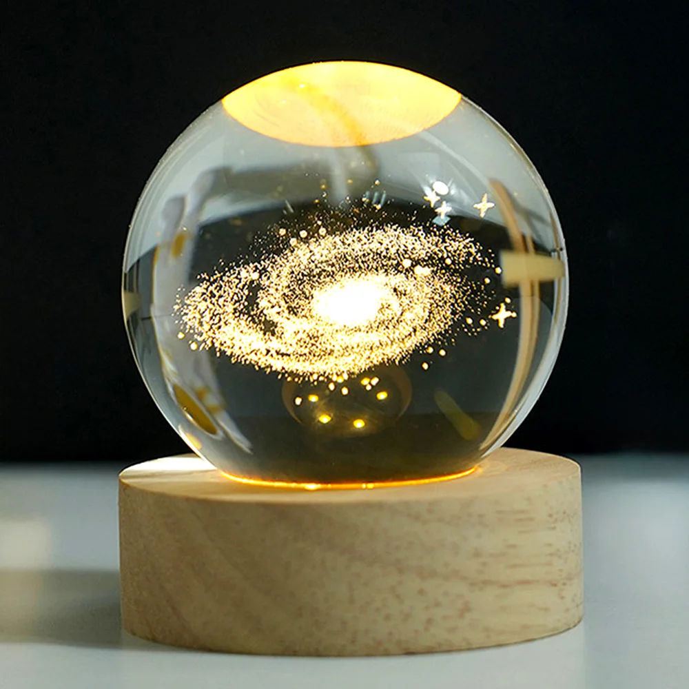 Jianheng Crystal Ball LED Night Light - Stylish & Durable