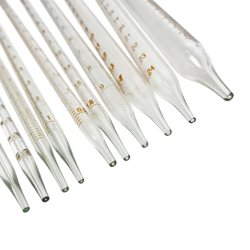 Laboratory Glass Serological Measuring Pipettes - Graduated