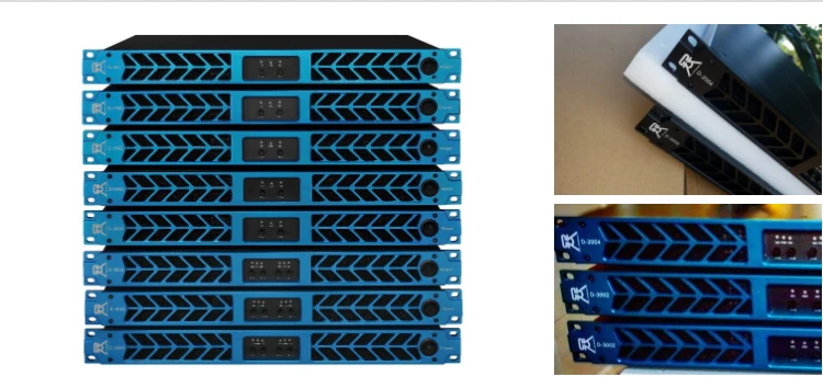 CVR D-3004 Power Amplifiers - 3000W Active/passive 4 Channels
