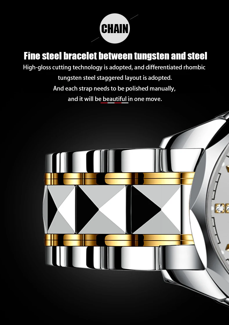 RUIGE N8 Men's Watches Luxury Business Waterproof Quartz Wrist Watch ...
