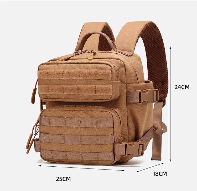 900D Oxford Tactical Bag Pack Multi Colors Molle Assault Backpacks 9L ...