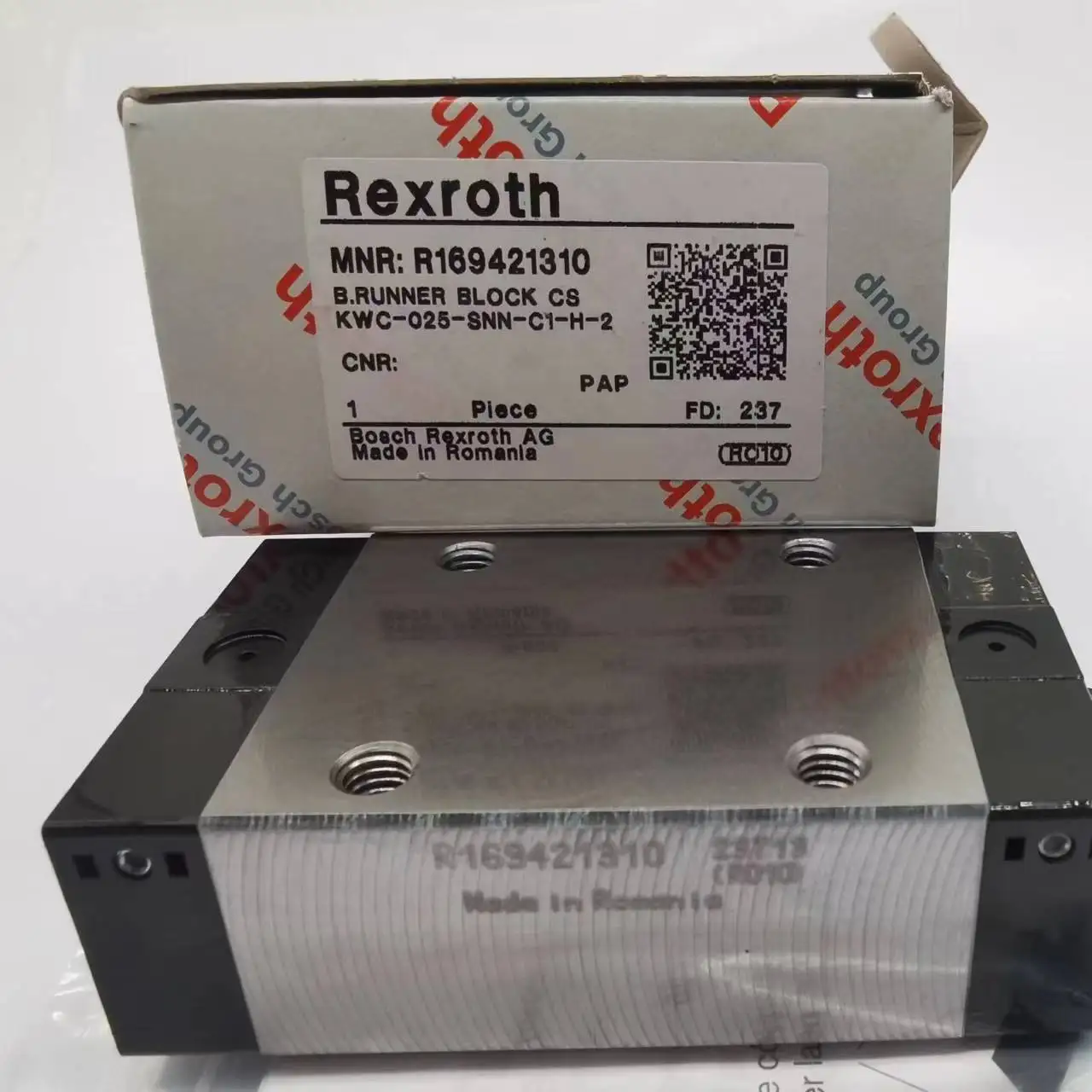 Rexroth Linear Guide Block R169421310 Linear Guideway Slide Bearing ...