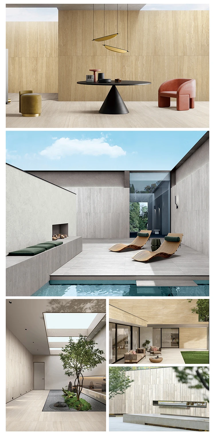 Realgres Travertine Tiles - High-Performance Porcelain