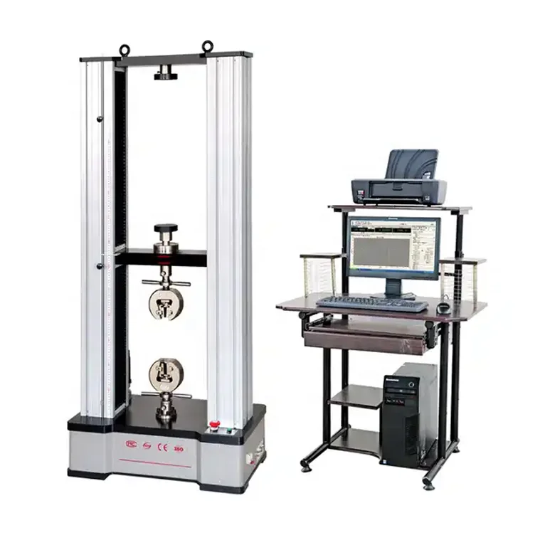 100KN servo tensile testing machine wire tensile strength testing ...