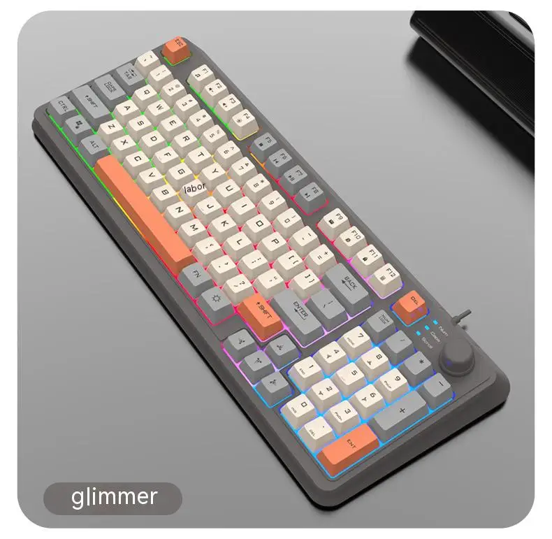 XUNFOX K82 Wired Keyboard - Ultimate Gaming Experience