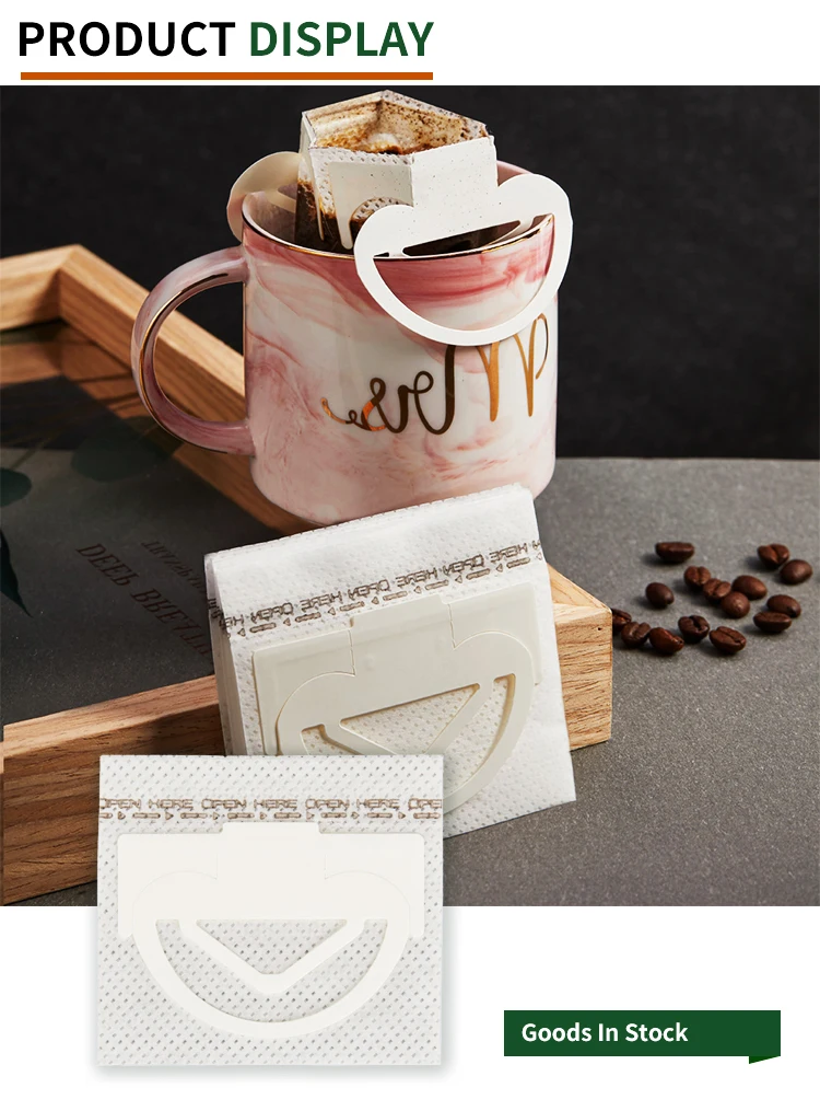 Disposable Biodegradable Hanging Ears Drip Coffee Filter - Buy Coffee ...