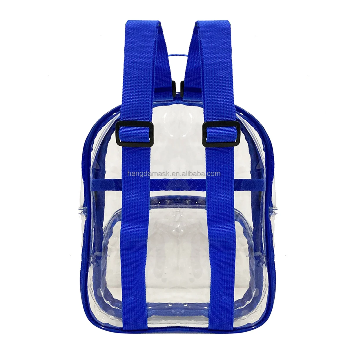 Custom Color Pvc Transparent Backpack See Through Waterproof Women Mini ...