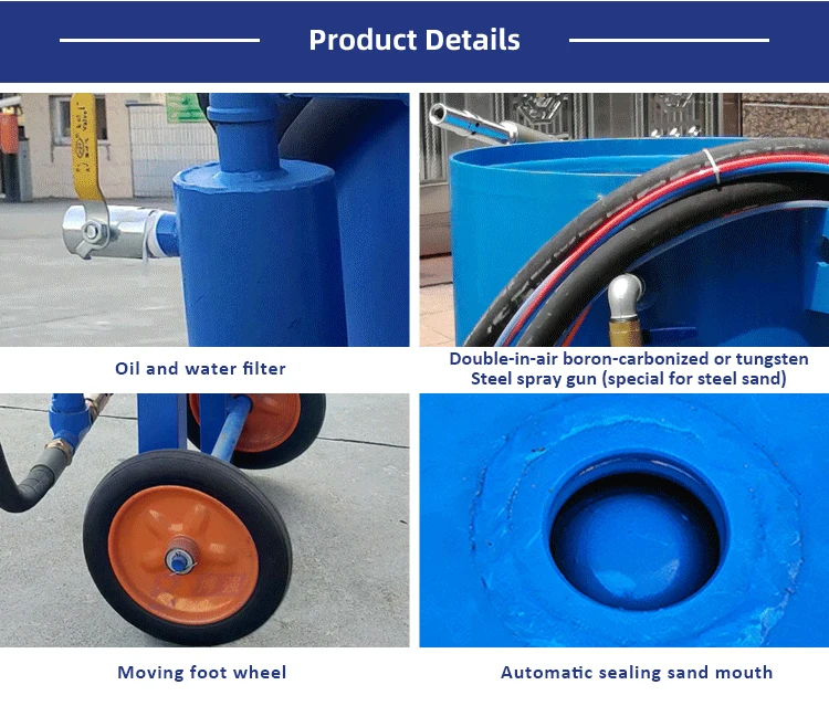 Portable Sand Blasting Machine - Efficient & Easy to Use