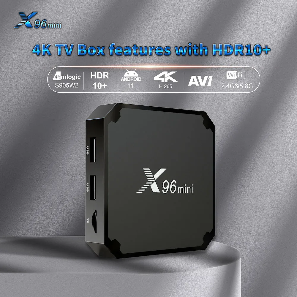 Ott Tv Box User Manual With 2.4g Wifi Rj45 Setshoesbox One Pair Oem 4k ...