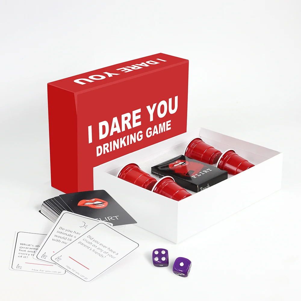 Custom Four-Person Party Shot Glass - Interactive Bar Game