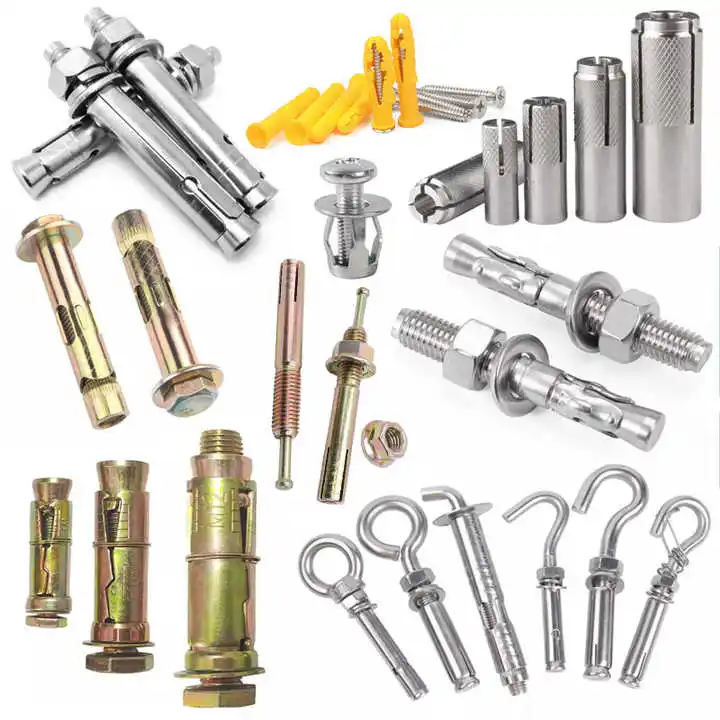 M12*100 Carbon Steel Zinc Plated M10*100 Expansion Wedge Anchor Bolts ...