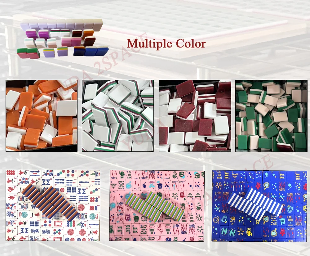 Custom Japanese Mahjong Tiles - Hand Painted Acrylic