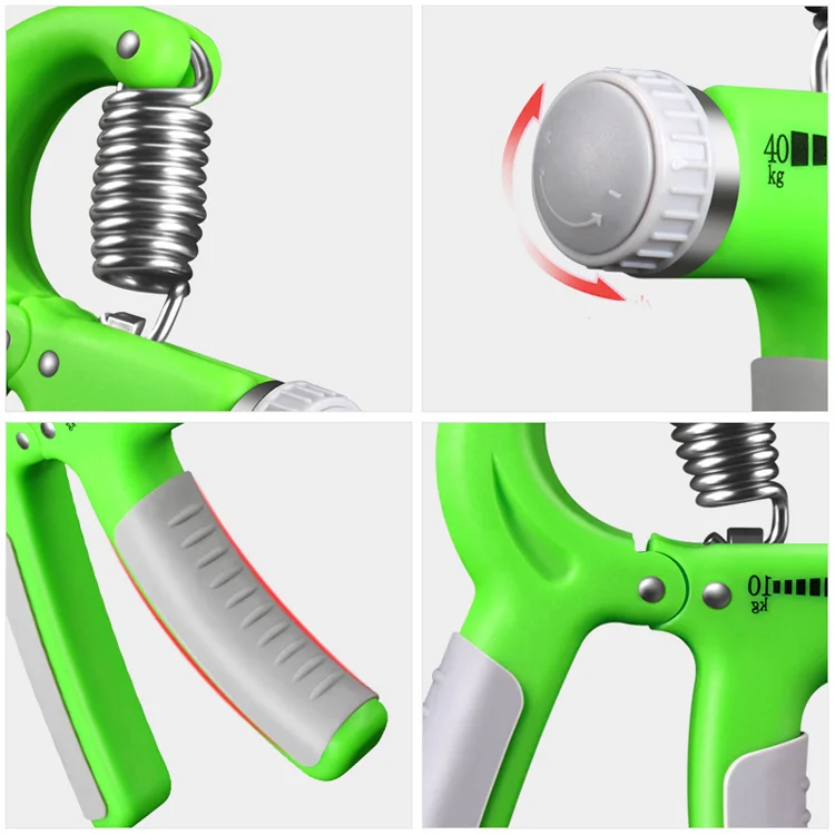 Home Use 10*15*2cm Hand Grip Strengthener Trainer Durable 10-40kg ...