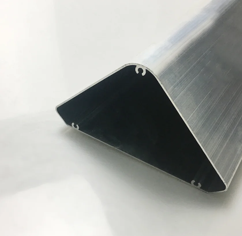 Customized Extrusion Aluminium Triangle Tube Triangle Aluminum Profile ...