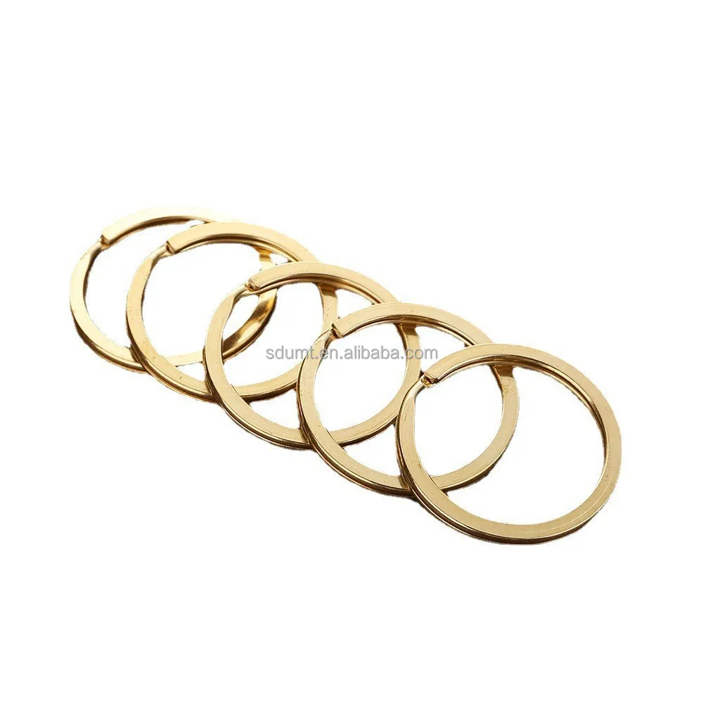 30mm Round Split Key Rings Bulk For Keychain Key And Art Crafts Metal ...