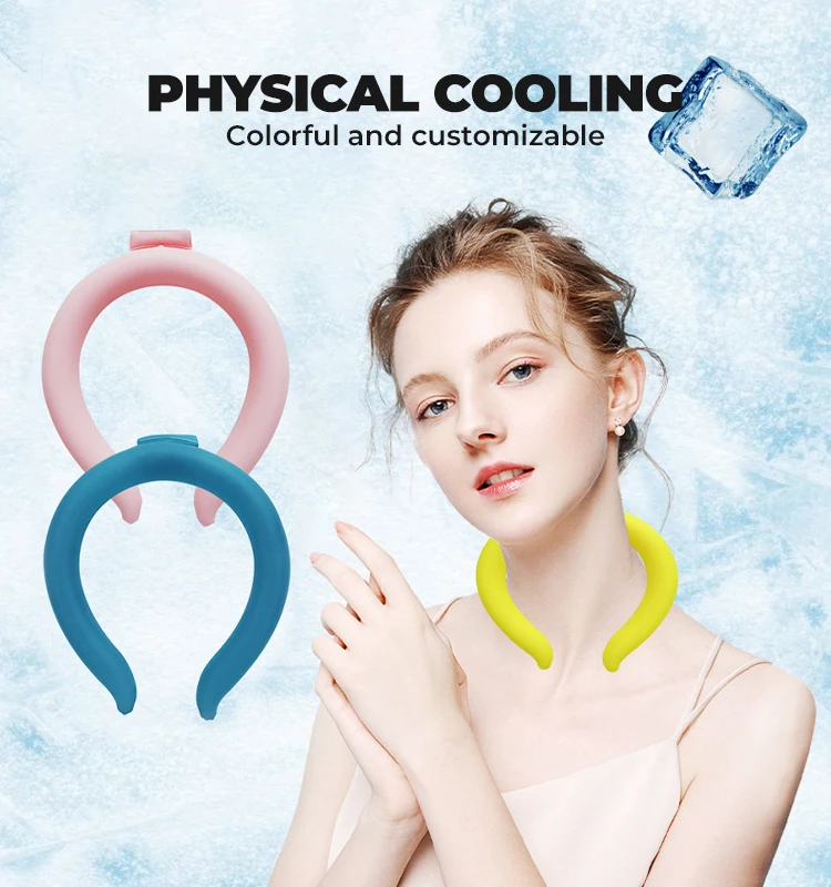 Neck Cooling Tube Wearable Relief Heat Oem Neck Cooling Tube Summer ...