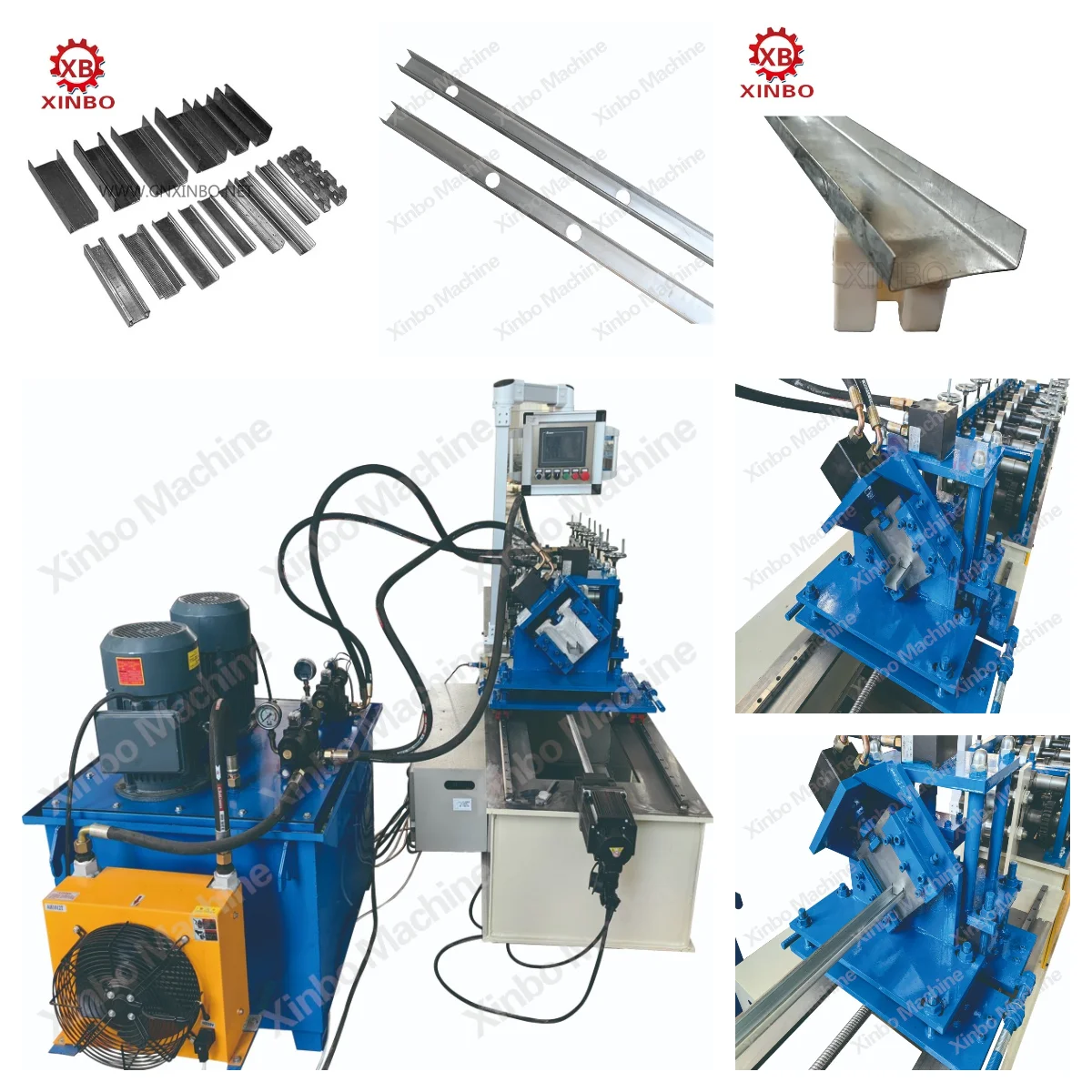 Innovative Metal U Purlin Furring Aluminium U Channel Roll Forming Roof ...