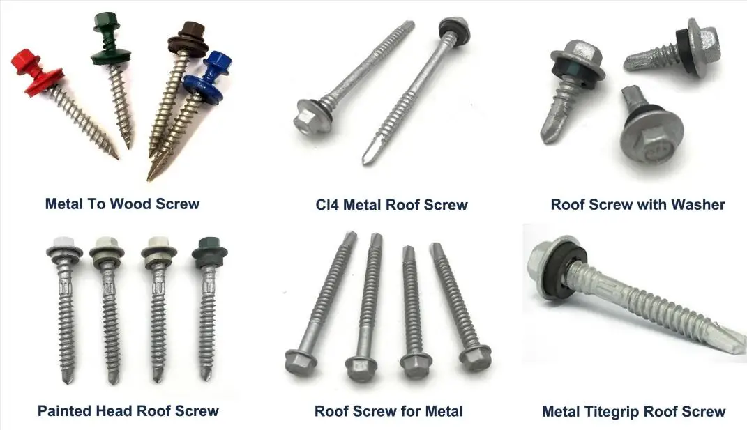 Tek Roof Screw - Durable Galvanized Metal Roofing Solutions