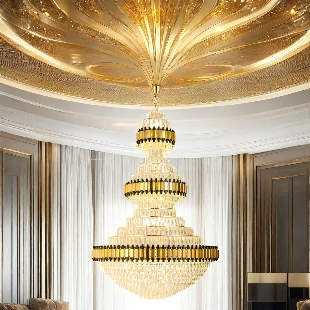 Oem/odm Modern Led Chandelier Light Living Room Dining Hanging Pendant ...