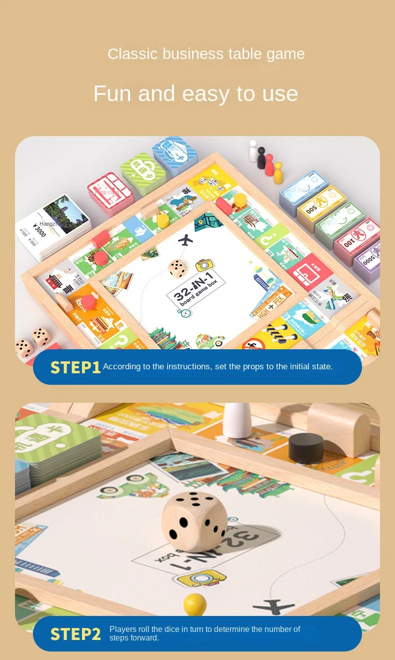 Flying Chess Children's Puzzle Gomoku Board Game Version Chess Category ...