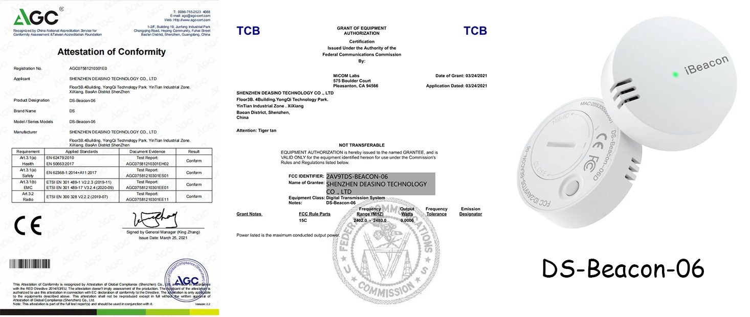 3 Axis Sensor Beacon Bluetooth Waterproof Round Url Proximity Beacon ...