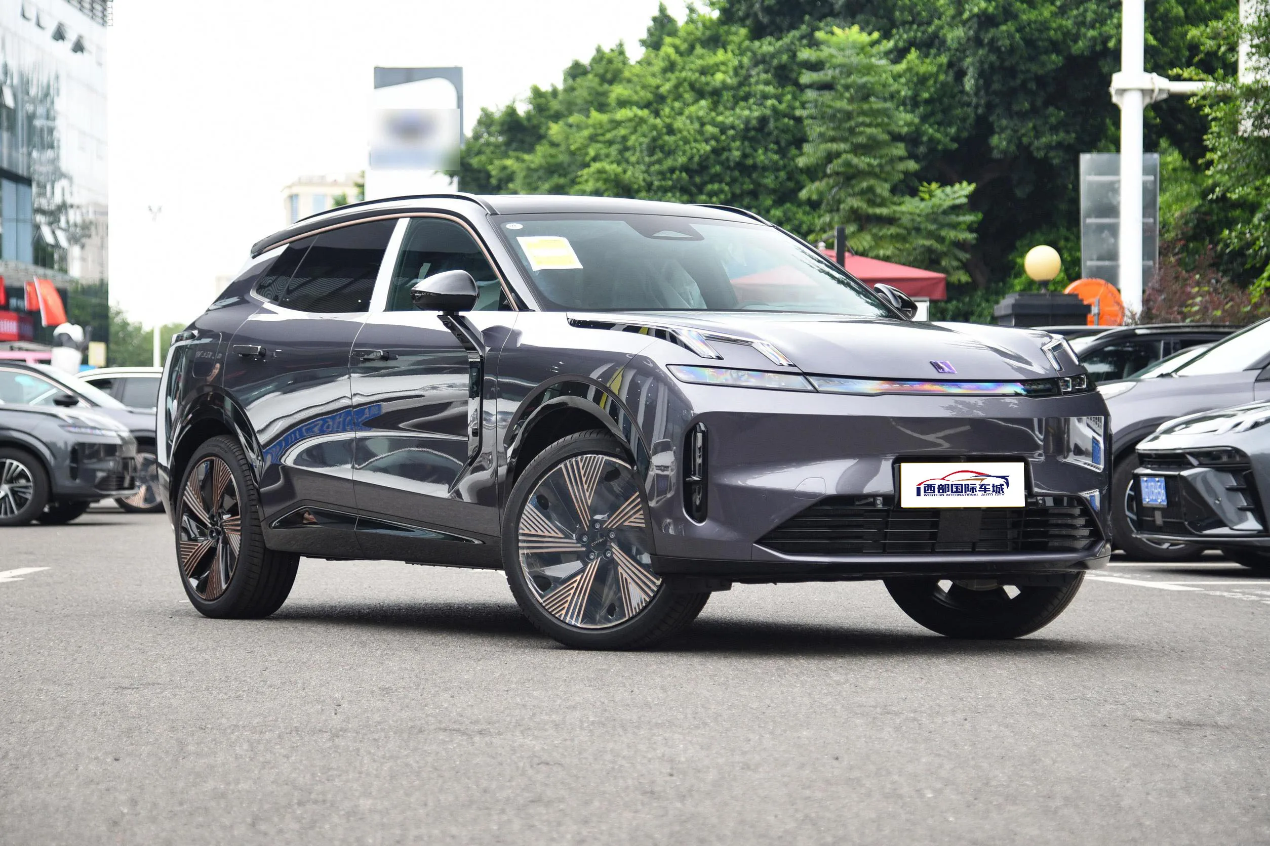 Lynkco 08 Em-p 5-door 5-seater Suv Hybrid Electric Vehicle New Energy Vehicle Category - Buy ...