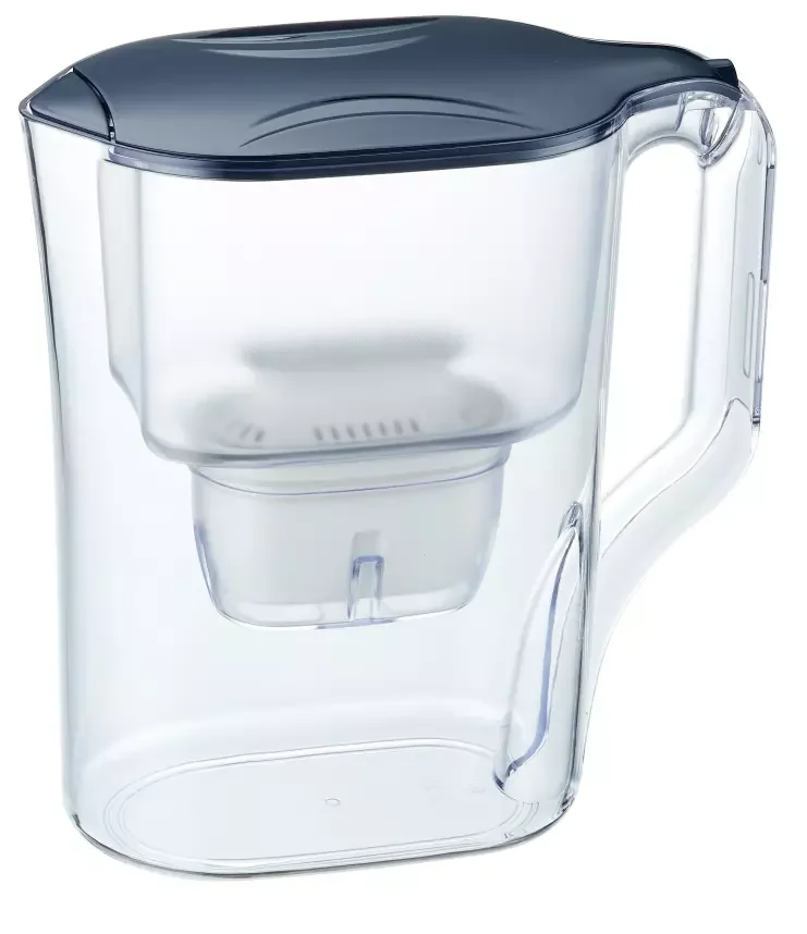 High-end Glass Stainless Steel Water Filter Pitcher 1.5L