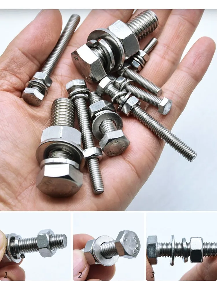 SS Stainless Steel Bolts - Durable and Versatile Fasteners