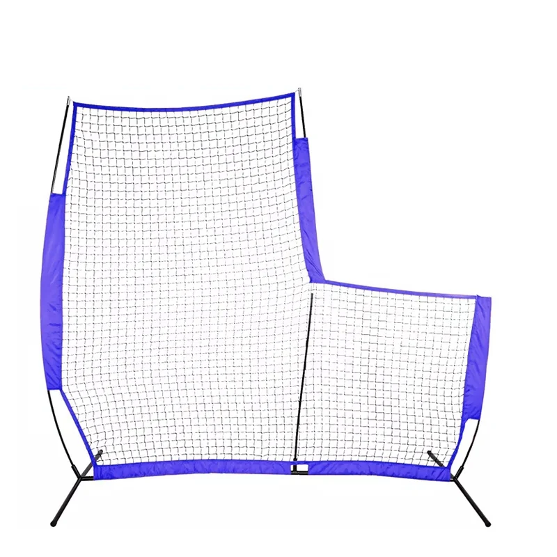 portable baseball pitching screen softball practice net batting cage ...
