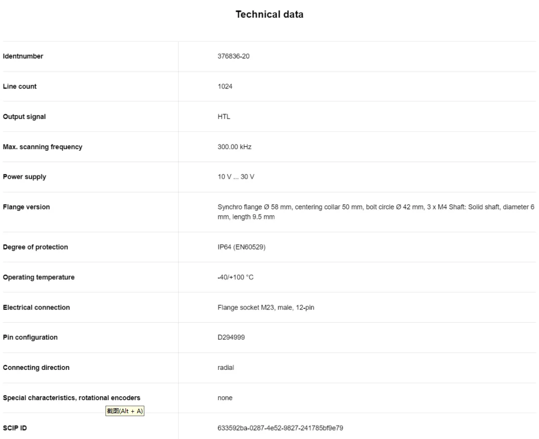 Heidenhain Original New Rotary Encoder Rod 436 Sensor Id 376836-20 ...
