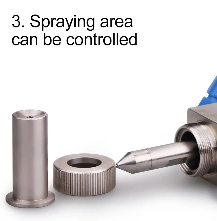 Aluminum High Frequency Spray Dispensing Valve for Conformal Coating