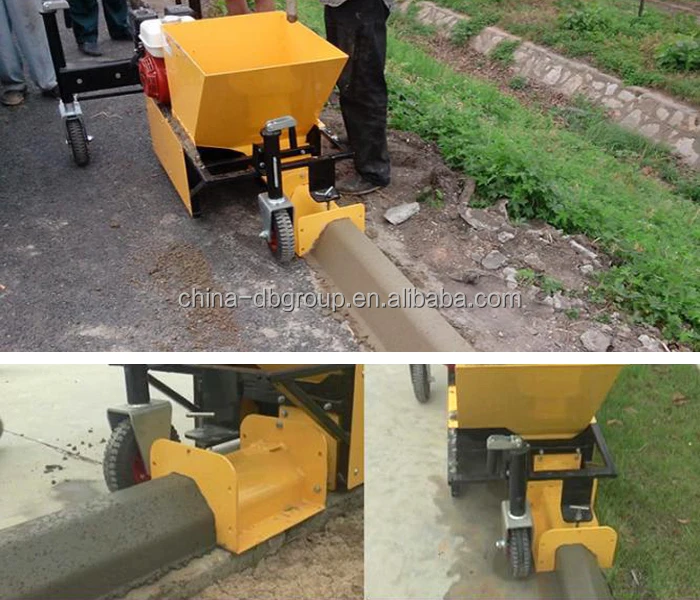 Small Curb Machine Concrete Curb Machine Road Construction Curb Making ...