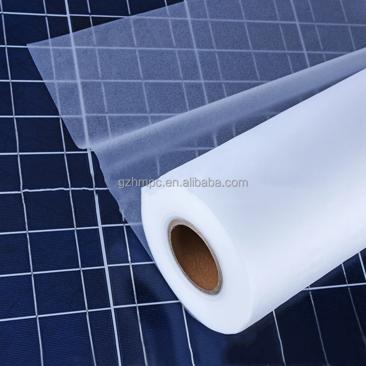 Photovoltaic Adhesive Film Made Of Eva/poe Anti-aging Photovoltaic ...