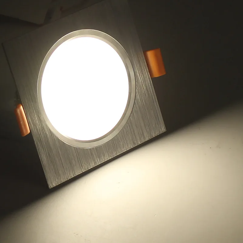 Golden RGB Smart Downlight LED Spotlight Square Down Light Double-ended ...