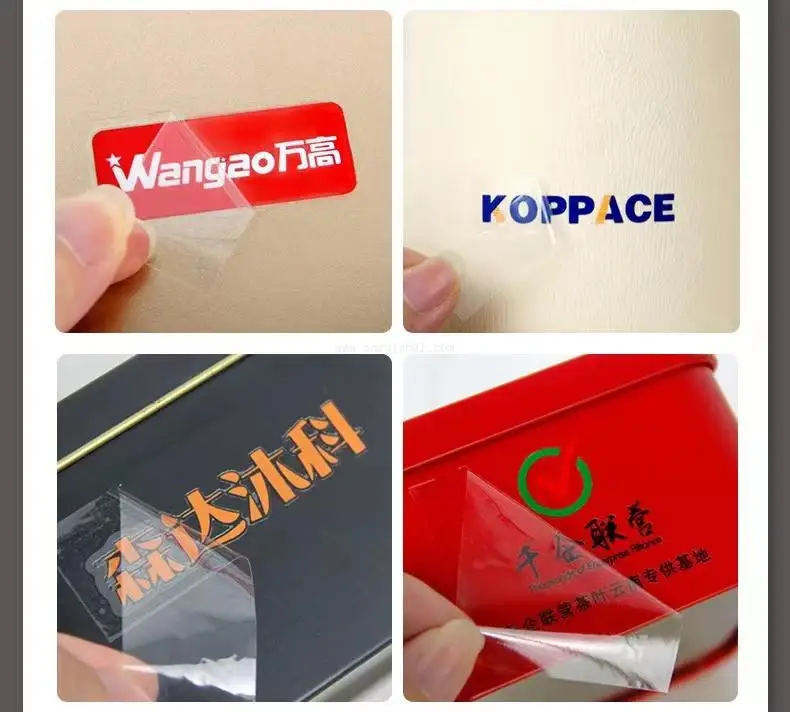 Customize Luxury Gold Adhesive Label Transfer Metal Sticker Waterproof ...