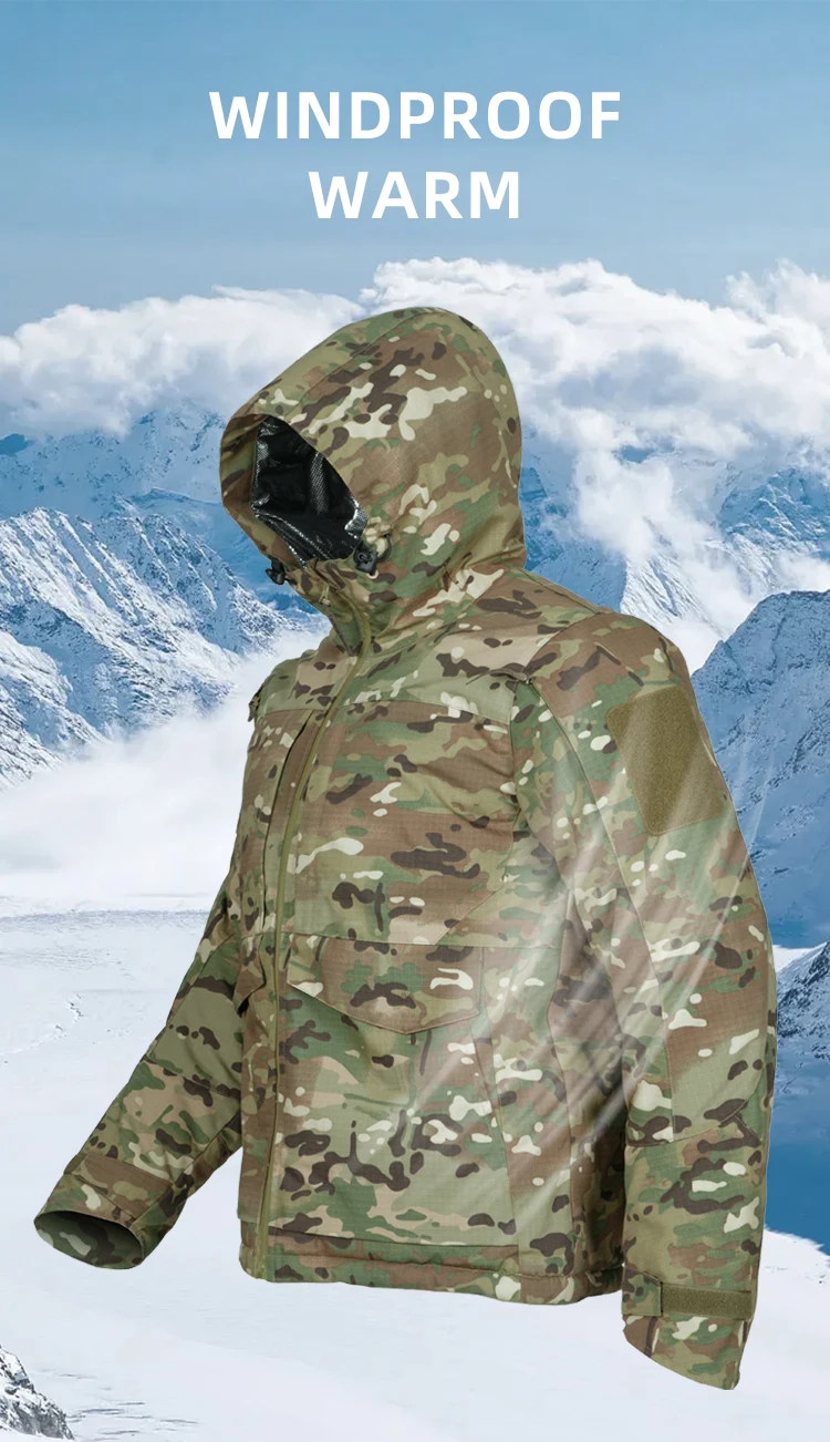 China Cema Camouflage Heat Reflective Warm Jacket M65
