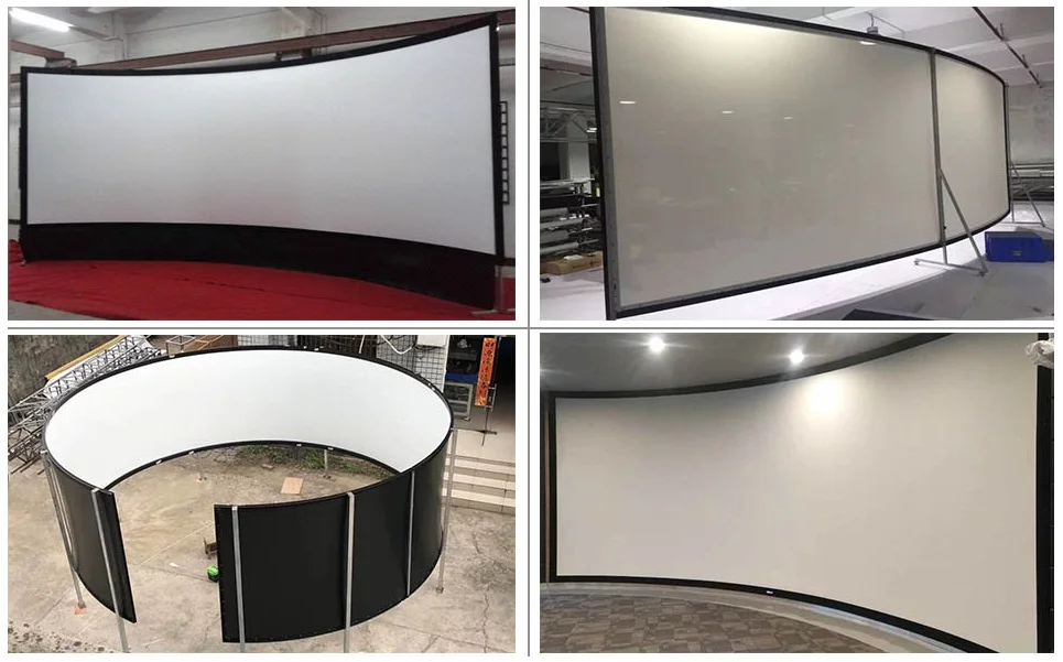 SMX Cylindrical Screen Simulator - 180 Degrees Curved Projection