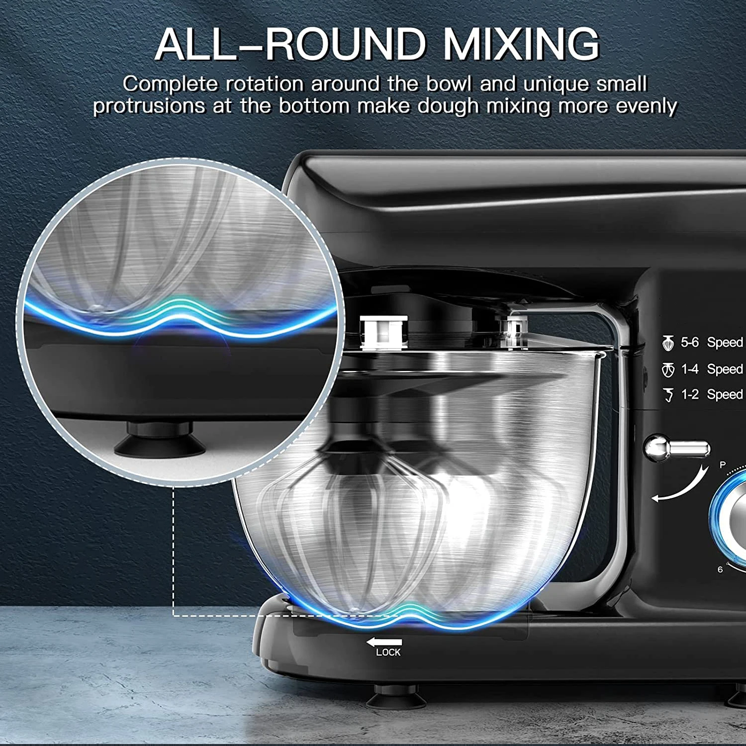 Household Appliances Baking Mixer Batedeira 1500w Food Processor Beater ...