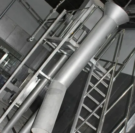 Stainless Steel Cow Offal Chute - Efficient Slaughterhouse