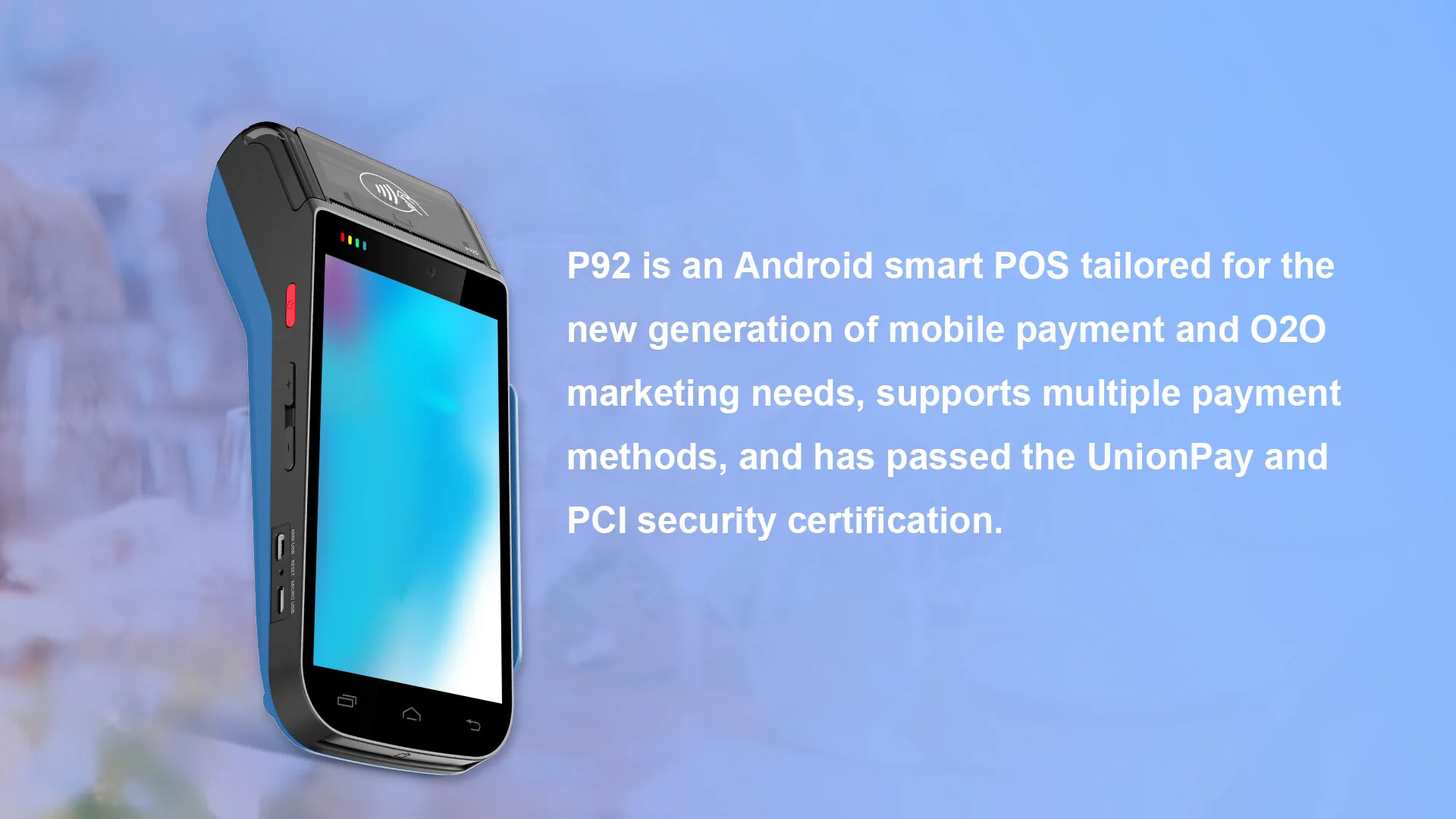 Dynamicode Dynamipos P92 Android Smart Pos 5.5 Inch Touch Screen Api ...